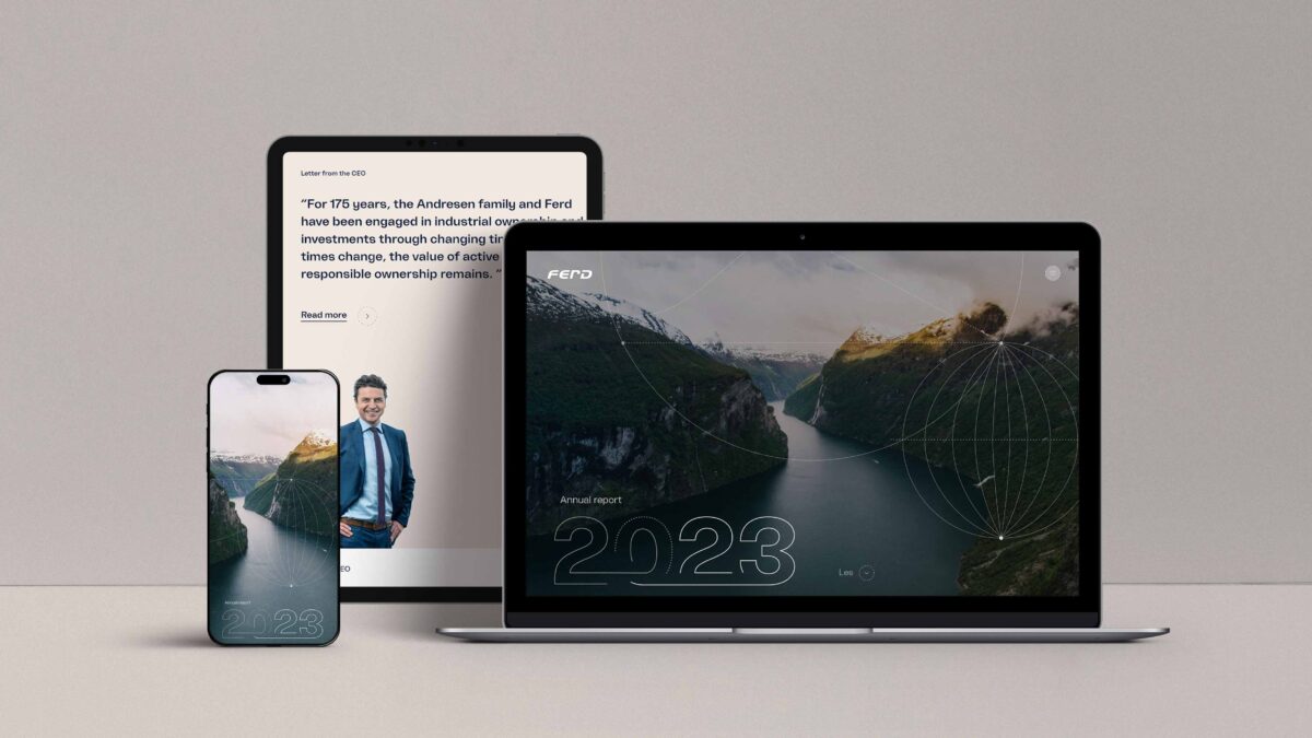 Ferd årsrapport | Stem Agency